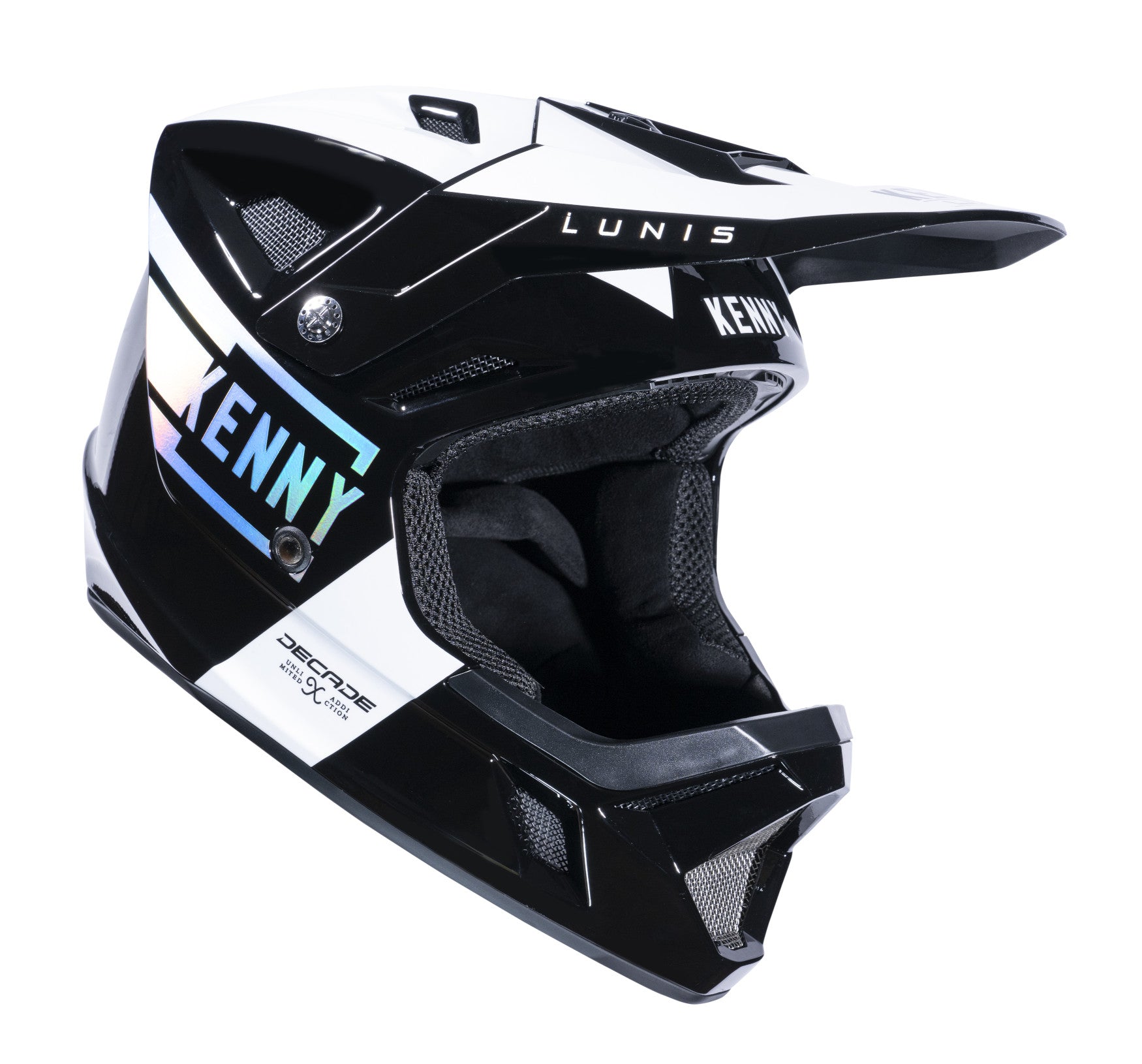 Decade Full Face Helmet - Holographic Black – Kenny-Racing